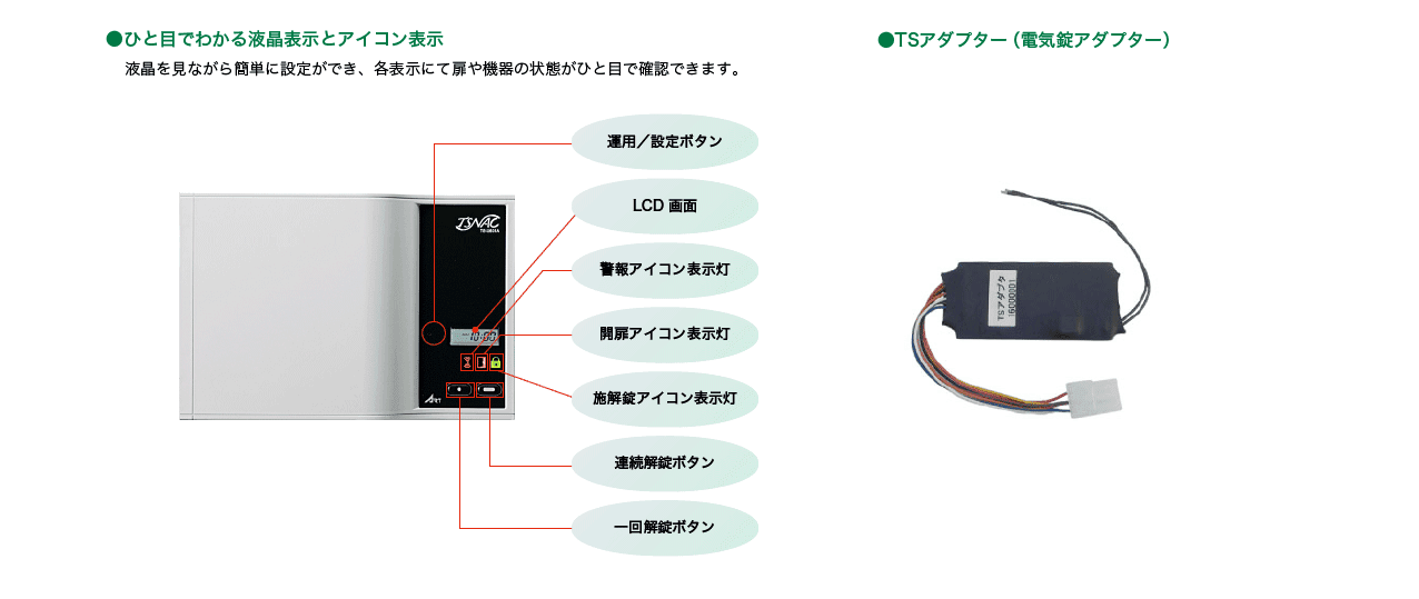 製品紹介-TS-U501A | 入退室管理のアーバンリンク